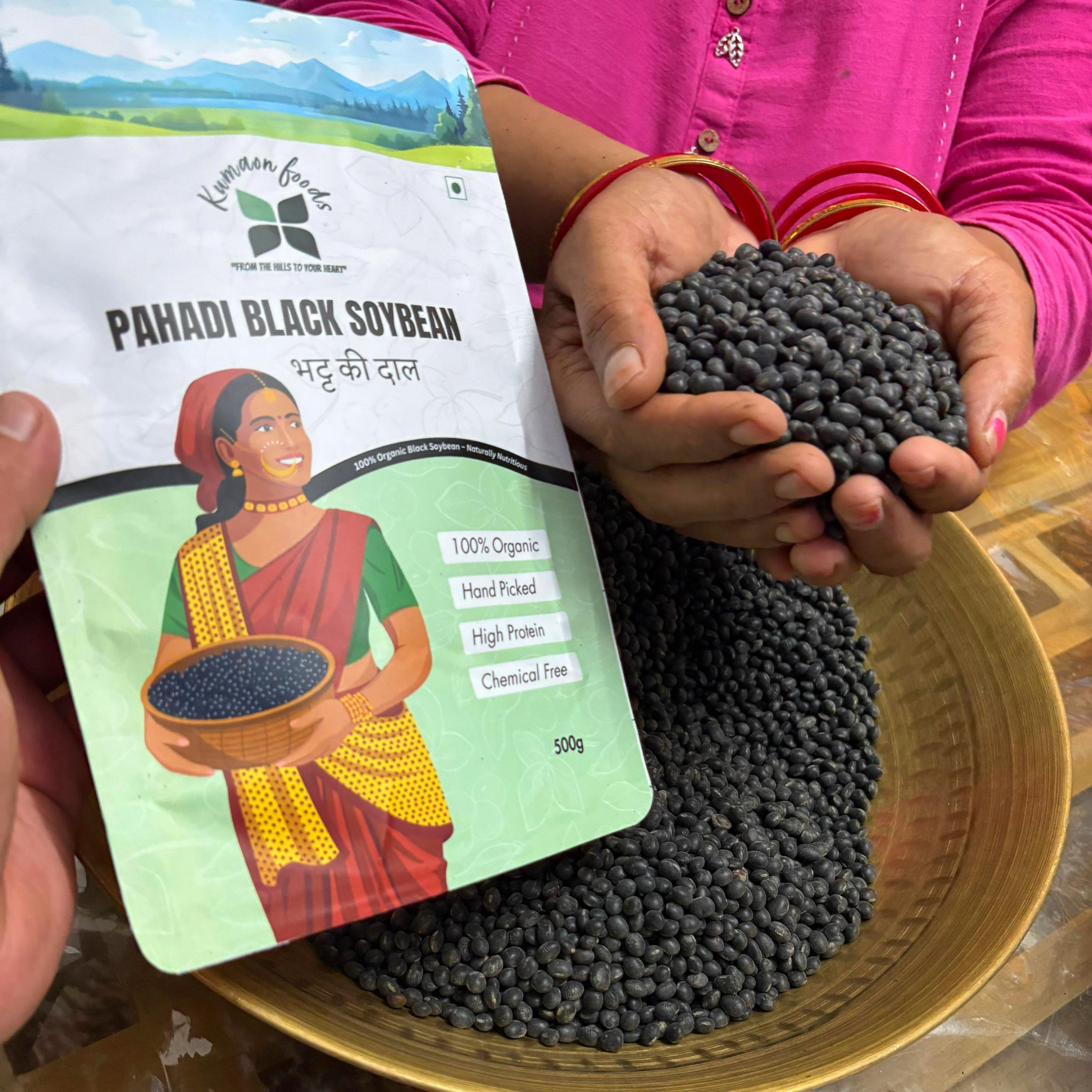Bhatt Dal (Black Soybean) – Organic Himalayan Superfood | Kumaon Foods ...
