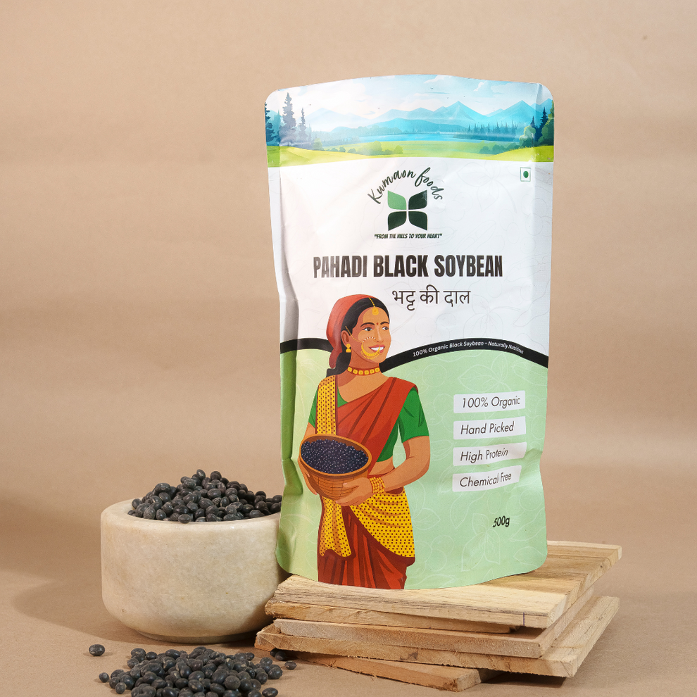 Buy Bhatt Dal Online – Organic Kumaoni Black Soybean | Kumaon Foods ...