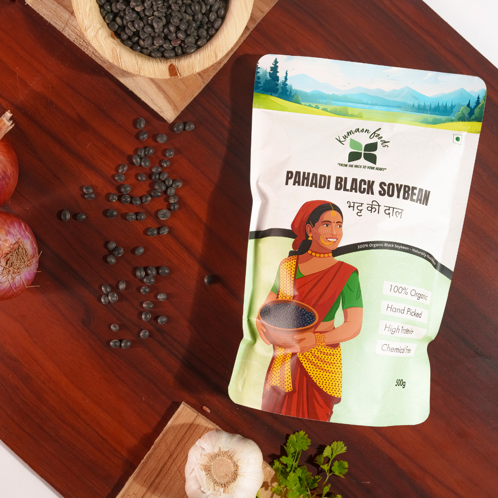 Buy Bhatt Dal Online – Organic Kumaoni Black Soybean | Kumaon Foods ...